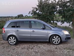 Grey Opel Zafira 2008 in Saldus, with an engine capacity of 1.90 L and mileage of 260 thousand km for 1850 €, photo 12 on AUTOMOTO.COM.LV
