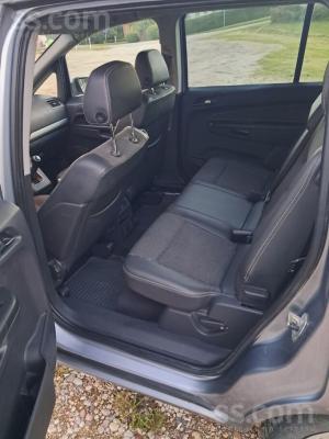 Grey Opel Zafira 2008 in Saldus, with an engine capacity of 1.90 L and mileage of 260 thousand km for 1850 €, photo 20 on AUTOMOTO.COM.LV