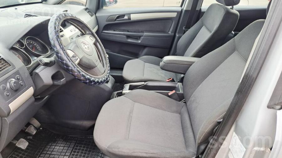 Pelēks Opel Zafira 2008 Rīga, ar dzinēja tilpumu 1.90 L un nobraukumu 461 tūkst. km par 1290 €, foto 6 vietnē AUTOMOTO.COM.LV