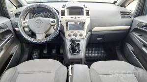 Pelēks Opel Zafira 2008 Rīga, ar dzinēja tilpumu 1.90 L un nobraukumu 461 tūkst. km par 1290 €, foto 7 vietnē AUTOMOTO.COM.LV