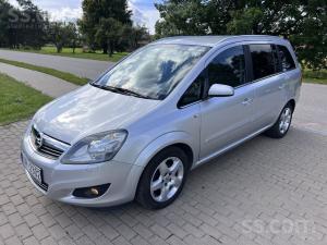 Pelēks Opel Zafira 2008 Limbaži, ar dzinēja tilpumu 1.80 L un nobraukumu 189 tūkst. km par 3550 €, foto  vietnē AUTOMOTO.COM.LV