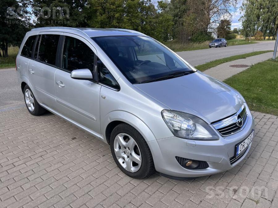 Pelēks Opel Zafira 2008 Limbaži, ar dzinēja tilpumu 1.80 L un nobraukumu 189 tūkst. km par 3550 €, foto 4 vietnē AUTOMOTO.COM.LV