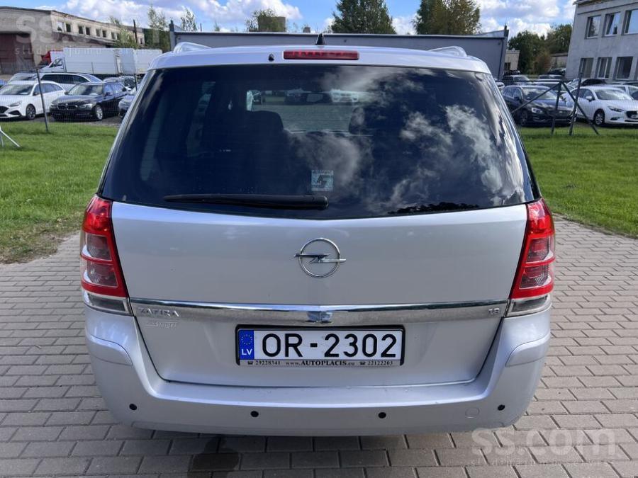Pelēks Opel Zafira 2008 Limbaži, ar dzinēja tilpumu 1.80 L un nobraukumu 189 tūkst. km par 3550 €, foto 6 vietnē AUTOMOTO.COM.LV