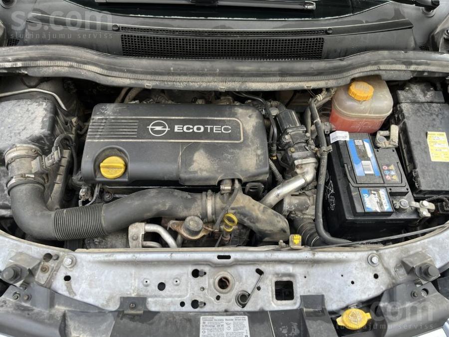 Grey Opel Zafira 2008 in Dobele, with an engine capacity of 1.70 L and mileage of 403 thousand km for 600 €, photo 11 on AUTOMOTO.COM.LV