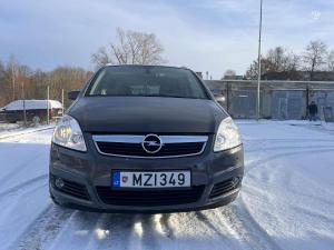 Pelēks Opel Zafira 2009 Panevēža, ar dzinēja tilpumu 1.80 L un nobraukumu 285 tūkst. km par 1999 €, foto 2 vietnē AUTOMOTO.COM.LV