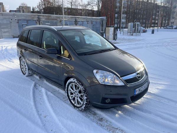 Pelēks Opel Zafira 2009 Panevēža, ar dzinēja tilpumu 1.80 L un nobraukumu 285 tūkst. km par 1999 €, foto 4 vietnē AUTOMOTO.COM.LV