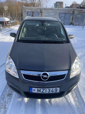 Pelēks Opel Zafira 2009 Panevēža, ar dzinēja tilpumu 1.80 L un nobraukumu 285 tūkst. km par 1999 €, foto 5 vietnē AUTOMOTO.COM.LV