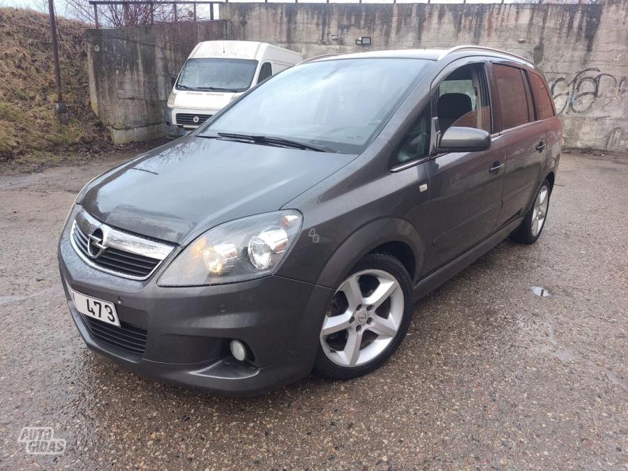 Grey Opel Zafira 2009 in Vilnius, with an engine capacity of 1.70 L and mileage of 297 thousand km for 1600 €, photo 3 on AUTOMOTO.COM.LV