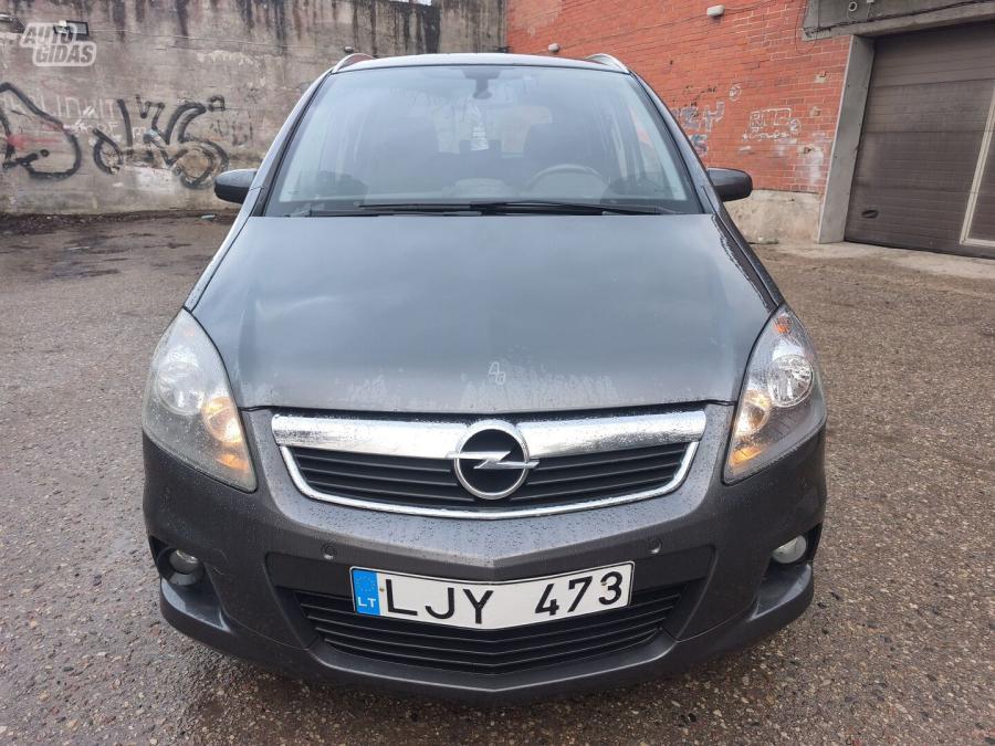 Grey Opel Zafira 2009 in Vilnius, with an engine capacity of 1.70 L and mileage of 297 thousand km for 1600 €, photo 4 on AUTOMOTO.COM.LV