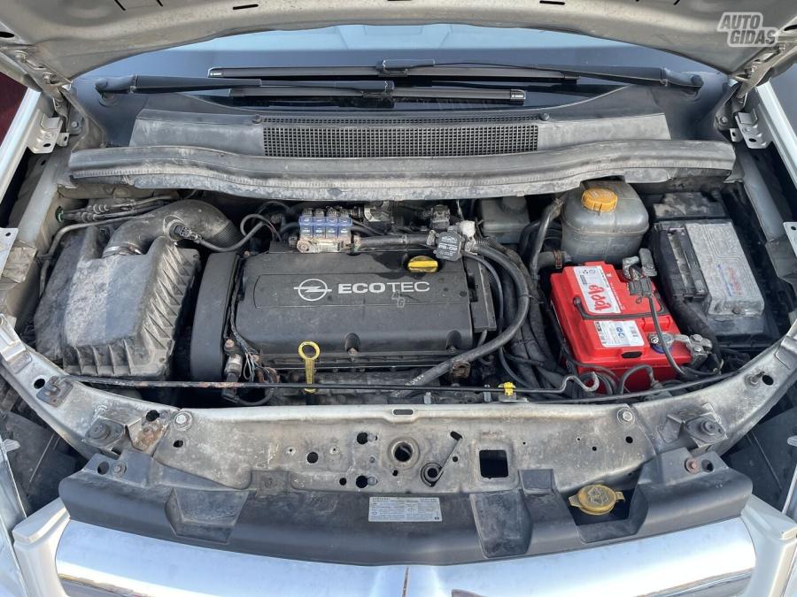 Pelēks Opel Zafira 2009 Viļņa, ar dzinēja tilpumu 1.80 L un nobraukumu 200 tūkst. km par 2500 €, foto 34 vietnē AUTOMOTO.COM.LV