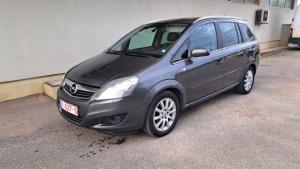 Grey Opel Zafira 2009 in Riga, with an engine capacity of 2.00 L and mileage of 242 thousand km for 3750 €, photo  on AUTOMOTO.COM.LV