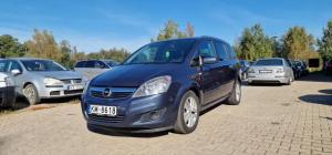 Grey Opel Zafira 2009 in Valmiera, with an engine capacity of 2.00 L and mileage of 277 thousand km for 1500 €, photo 7 on AUTOMOTO.COM.LV