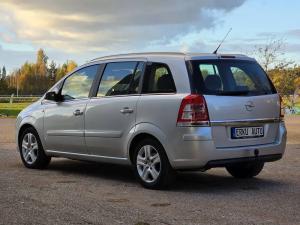 Grey Opel Zafira 2009 in Grobiņa, with an engine capacity of 1.70 L and mileage of 266 thousand km for 2550 €, photo 7 on AUTOMOTO.COM.LV
