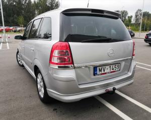 Grey Opel Zafira 2009 in Riga, with an engine capacity of 1.90 L and mileage of 244 thousand km for 1850 €, photo 14 on AUTOMOTO.COM.LV