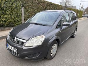Grey Opel Zafira 2009 in Riga, with an engine capacity of 1.80 L and mileage of 325 thousand km for 2390 €, photo  on AUTOMOTO.COM.LV