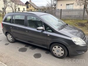 Grey Opel Zafira 2009 in Riga, with an engine capacity of 1.80 L and mileage of 325 thousand km for 2390 €, photo 5 on AUTOMOTO.COM.LV