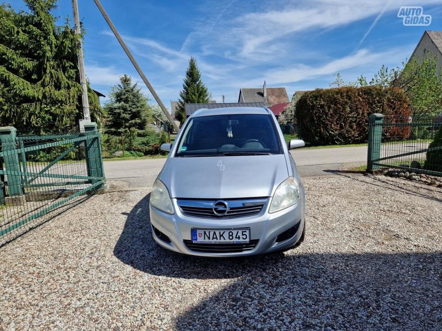 Grey Opel Zafira 2009 in Prienai, with an engine capacity of 1.70 L and mileage of 270 thousand km for 999 €, photo 4 on AUTOMOTO.COM.LV