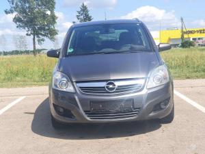 Pelēks Opel Zafira 2009 Marijampole, ar dzinēja tilpumu 1.80 L un nobraukumu 197 tūkst. km par 2400 €, foto 4 vietnē AUTOMOTO.COM.LV