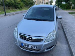 Grey Opel Zafira 2009 in Rietavas, with an engine capacity of 1.91 L and mileage of 250 thousand km for 2350 €, photo  on AUTOMOTO.COM.LV