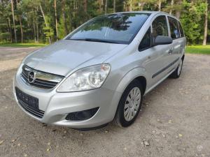 Pelēks Opel Zafira 2009 Utena, ar dzinēja tilpumu 1.60 L un nobraukumu 157 tūkst. km par 2650 €, foto 10 vietnē AUTOMOTO.COM.LV