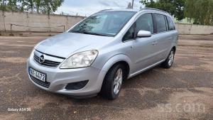 Pelēks Opel Zafira 2009 Daugavpils, ar dzinēja tilpumu 1.90 L un nobraukumu 291 tūkst. km par 1550 €, foto  vietnē AUTOMOTO.COM.LV