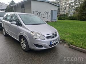 Pelēks Opel Zafira 2009 Rīga, ar dzinēja tilpumu 1.60 L un nobraukumu 307 tūkst. km par 1899 €, foto 8 vietnē AUTOMOTO.COM.LV