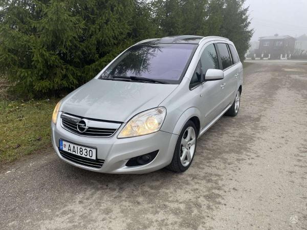 Pelēks Opel Zafira 2010 Kelmė, ar dzinēja tilpumu 1.69 L un nobraukumu 250 tūkst. km par 2800 €, foto 3 vietnē AUTOMOTO.COM.LV