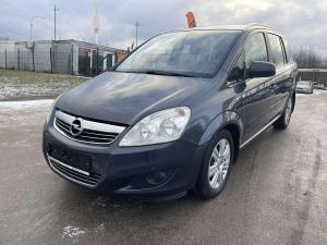 Pelēks Opel Zafira 2010 Kauņa, ar dzinēja tilpumu 1.80 L un nobraukumu 24 tūkst. km par 2950 €, foto  vietnē AUTOMOTO.COM.LV