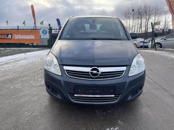Pelēks Opel Zafira 2010 Kauņa, ar dzinēja tilpumu 1.80 L un nobraukumu 24 tūkst. km par 2950 €, foto 4 vietnē AUTOMOTO.COM.LV