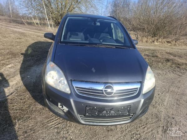 Grey Opel Zafira 2010 in Kupiskis, with an engine capacity of 1.60 L and mileage of 235 thousand km for 899 €, photo 6 on AUTOMOTO.COM.LV