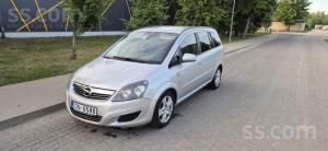 Grey Opel Zafira 2010 in Dobele, with an engine capacity of 1.70 L and mileage of 258 thousand km for 2250 €, photo 3 on AUTOMOTO.COM.LV