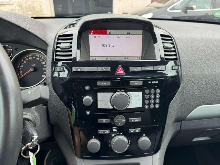 Pelēks Opel Zafira 2010 Jurbarkas, ar dzinēja tilpumu 1.80 L un nobraukumu 178 tūkst. km par 3450 €, foto 14 vietnē AUTOMOTO.COM.LV