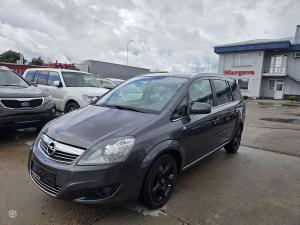 Pelēks Opel Zafira 2010 Marijampole, ar dzinēja tilpumu 1.91 L un nobraukumu 256 tūkst. km par 2699 €, foto  vietnē AUTOMOTO.COM.LV