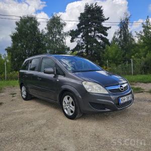 Pelēks Opel Zafira 2010 Rīga, ar dzinēja tilpumu 1.80 L un nobraukumu 259 tūkst. km par 2490 €, foto 3 vietnē AUTOMOTO.COM.LV