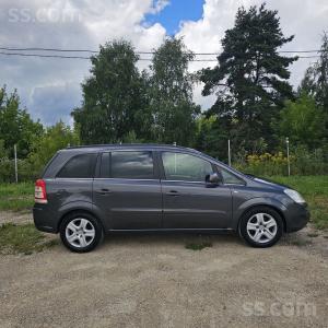 Pelēks Opel Zafira 2010 Rīga, ar dzinēja tilpumu 1.80 L un nobraukumu 259 tūkst. km par 2490 €, foto 7 vietnē AUTOMOTO.COM.LV