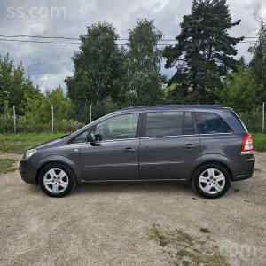 Pelēks Opel Zafira 2010 Rīga, ar dzinēja tilpumu 1.80 L un nobraukumu 259 tūkst. km par 2490 €, foto 8 vietnē AUTOMOTO.COM.LV