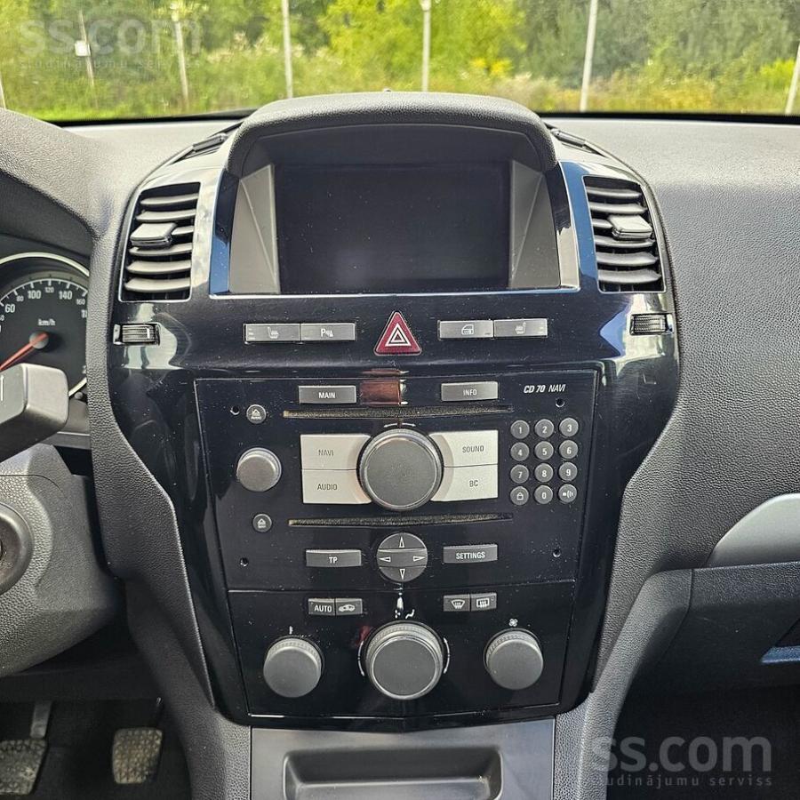 Pelēks Opel Zafira 2010 Rīga, ar dzinēja tilpumu 1.80 L un nobraukumu 259 tūkst. km par 2490 €, foto 15 vietnē AUTOMOTO.COM.LV