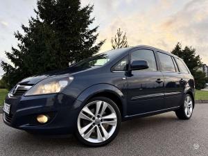Grey Opel Zafira 2010 in Kaunas, with an engine capacity of 1.91 L and mileage of 396 thousand km for 2950 €, photo 27 on AUTOMOTO.COM.LV