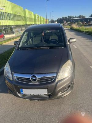 Grey Opel Zafira 2010 in Vilnius, with an engine capacity of 1.91 L and mileage of 191 thousand km for 2700 €, photo  on AUTOMOTO.COM.LV