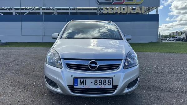 Grey Opel Zafira 2011 in Daugavpils, with an engine capacity of 1.70 L and mileage of 210 thousand km for 2450 €, photo 8 on AUTOMOTO.COM.LV