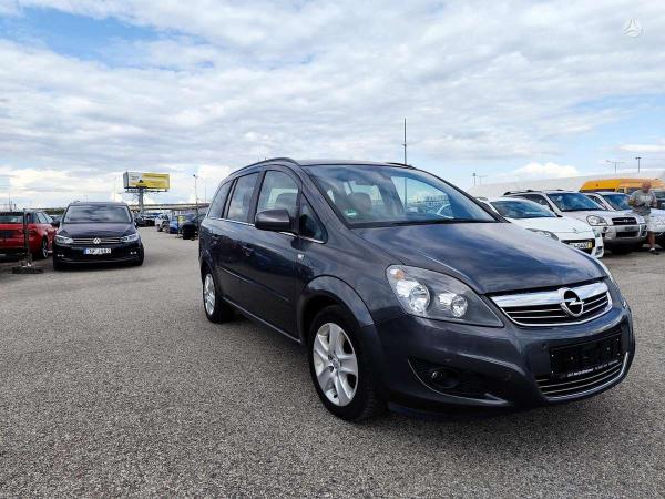 Pelēks Opel Zafira 2011 Marijampole, ar dzinēja tilpumu 1.60 L un nobraukumu 187 tūkst. km par 2850 €, foto 9 vietnē AUTOMOTO.COM.LV