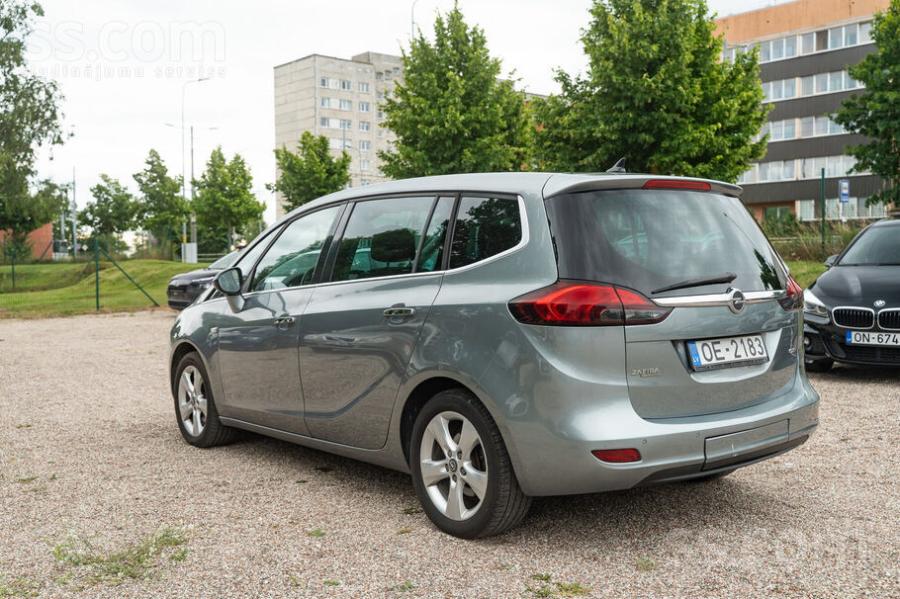 Pelēks Opel Zafira 2011 Liepāja, ar dzinēja tilpumu 2.00 L un nobraukumu 307 tūkst. km par 4700 €, foto 6 vietnē AUTOMOTO.COM.LV