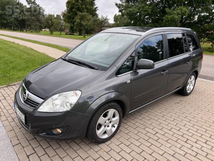 Pelēks Opel Zafira 2011 Limbaži, ar dzinēja tilpumu 1.80 L un nobraukumu 193 tūkst. km par 4950 €, foto 1 vietnē AUTOMOTO.COM.LV