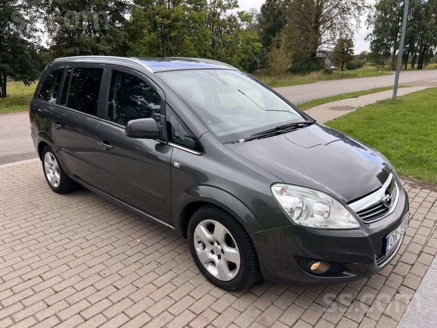 Pelēks Opel Zafira 2011 Limbaži, ar dzinēja tilpumu 1.80 L un nobraukumu 193 tūkst. km par 4950 €, foto 4 vietnē AUTOMOTO.COM.LV