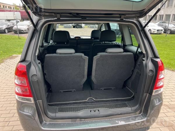 Pelēks Opel Zafira 2011 Limbaži, ar dzinēja tilpumu 1.80 L un nobraukumu 193 tūkst. km par 4950 €, foto 8 vietnē AUTOMOTO.COM.LV