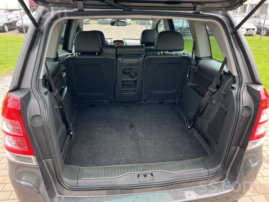 Pelēks Opel Zafira 2011 Limbaži, ar dzinēja tilpumu 1.80 L un nobraukumu 193 tūkst. km par 4950 €, foto 9 vietnē AUTOMOTO.COM.LV