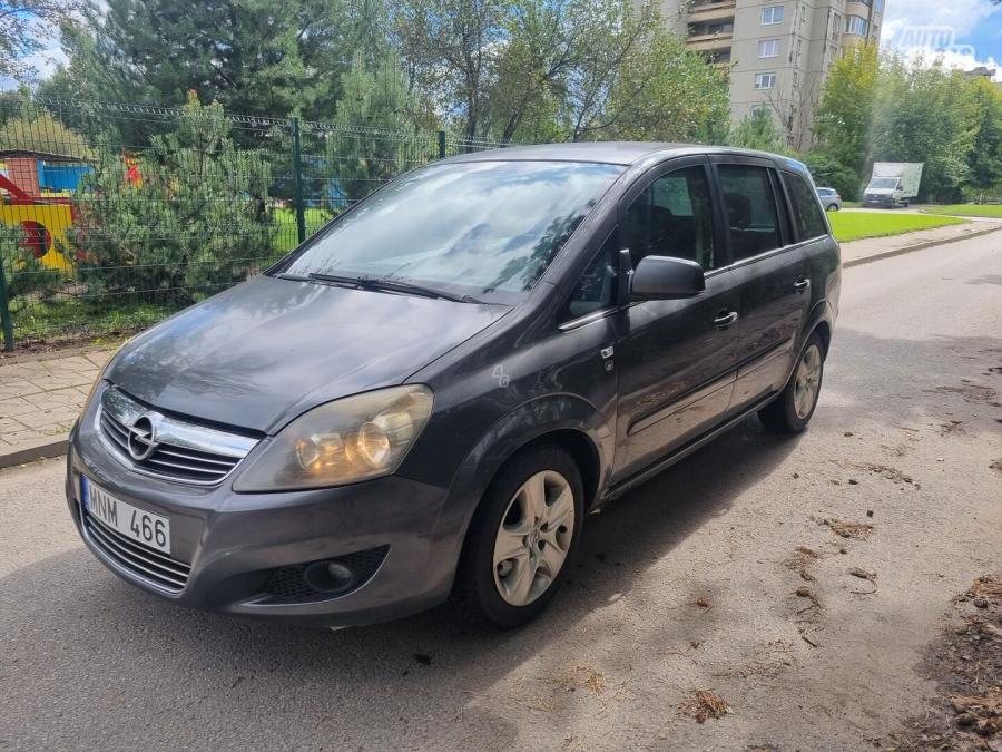 Grey Opel Zafira 2011 in Kaunas, with an engine capacity of 1.70 L and mileage of 320 thousand km for 550 €, photo 8 on AUTOMOTO.COM.LV