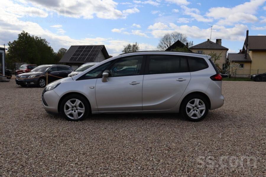 Pelēks Opel Zafira 2012 Gulbene, ar dzinēja tilpumu 1.40 L un nobraukumu 0 tūkst. km par 7990 €, foto 6 vietnē AUTOMOTO.COM.LV