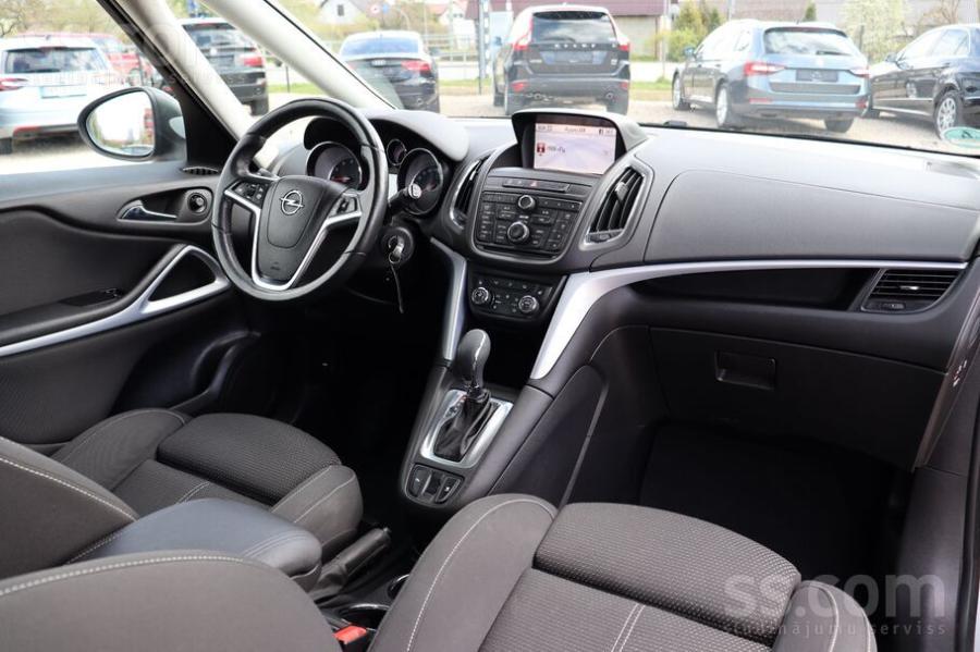 Pelēks Opel Zafira 2012 Gulbene, ar dzinēja tilpumu 1.40 L un nobraukumu 0 tūkst. km par 7990 €, foto 9 vietnē AUTOMOTO.COM.LV