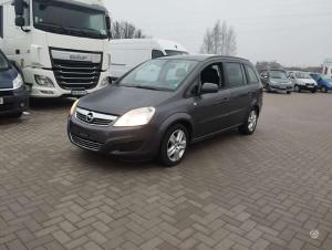 Pelēks Opel Zafira 2012 Tauragė, ar dzinēja tilpumu 1.60 L un nobraukumu 240 tūkst. km par 2400 €, foto  vietnē AUTOMOTO.COM.LV